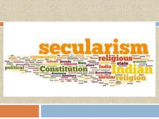 Secularism In India | PPTX