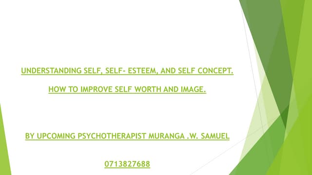 Presentation self esteem | PPTX