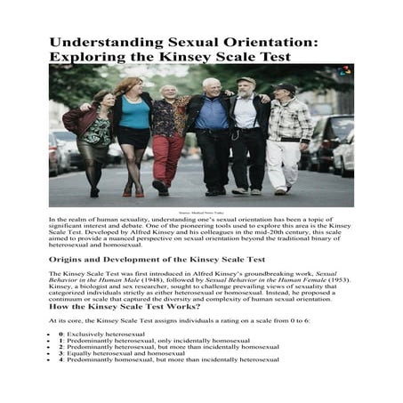 Kinsey Scale Test: Working, Impact, Adaptations, and More | The ...