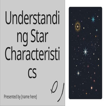 Understanding Stars Characteristics.pptx