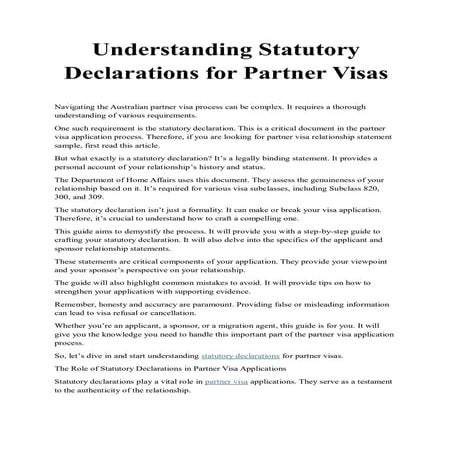 Understanding Statutory Declarations for Partner Visas.pdf