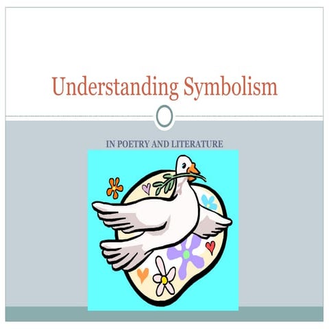 Understanding Symbolism | PPT