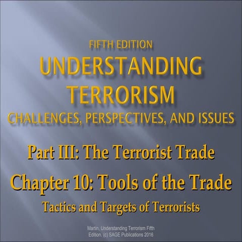 Understanding terror 5e ch 10 | PPT