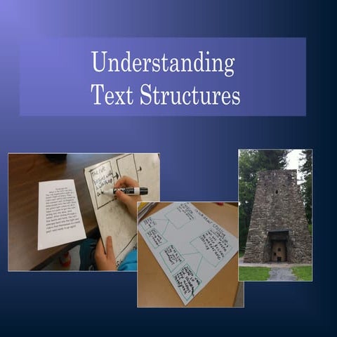 Understanding textstructure informational text | PPT