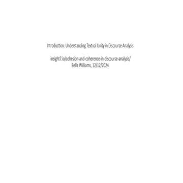 Understanding Textual Unity in Discourse Analysis.pptx