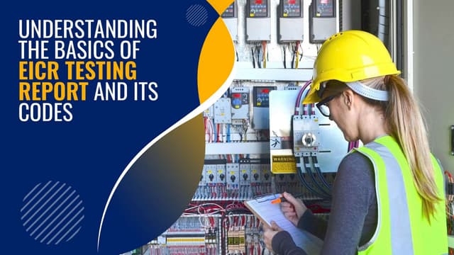 Understanding The Basics of EICR Testing Report and Its Codes | PPT Understanding The Basics of EICR Testing Report and Its Codes | PPT