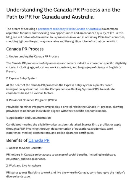 Express Entry Next Draw - Talentglobalvisa | PPT