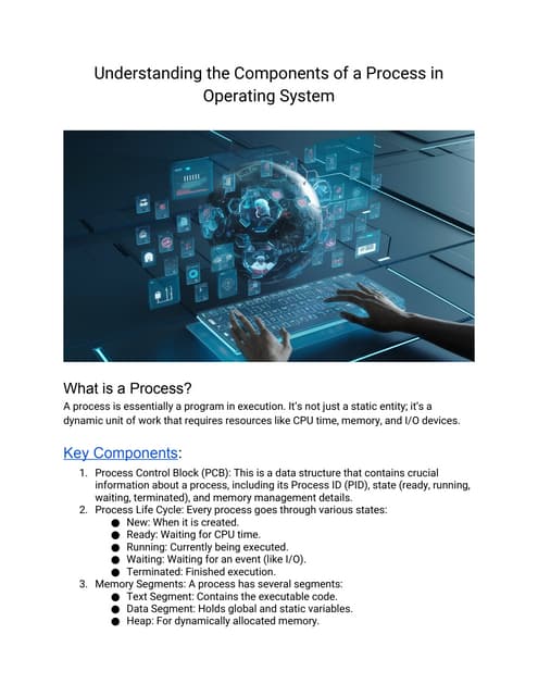 Process life cycle | PPTX