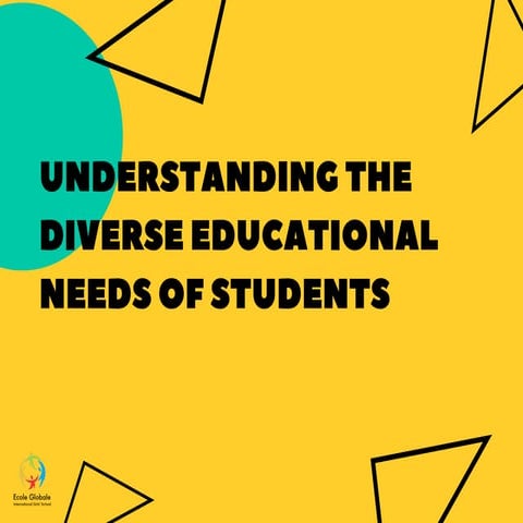 Understanding the Diverse Educational Needs of Students. | PDF