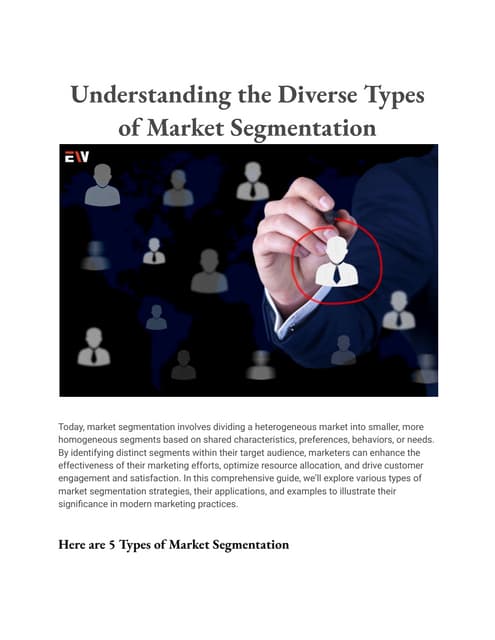Market segmentation.docx