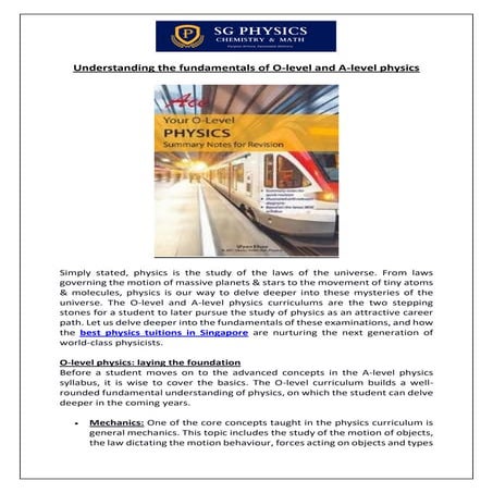 Understanding the fundamentals of O-level and A-level physics.pdf