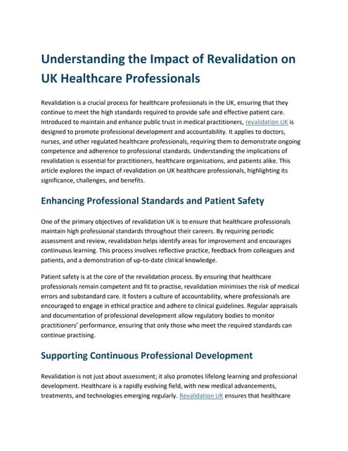 Appraisal and Revalidation Explained- A Complete Guide for Healthcare Professionals.pdf