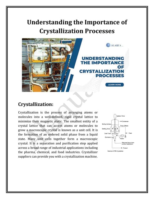 Crystallization (process chem).pptx
