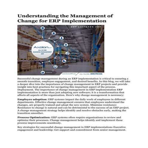 Understanding the Management of Change for ERP Implementation.pdf