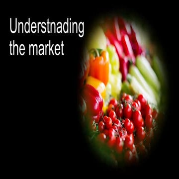 Understanding the market in Entreprenuership | PPT