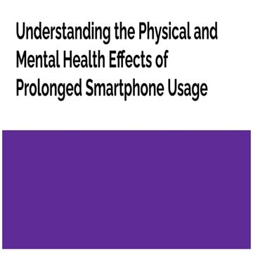 Understanding the Physical and Mental Health Effects of Prolonged ...