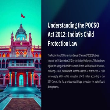 POCSO Act Explained – Key Provisions, Penalties & Child Protection Laws ...