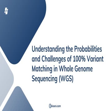 Understanding the Probabilities and Challenges of 100% Variant Matching ...