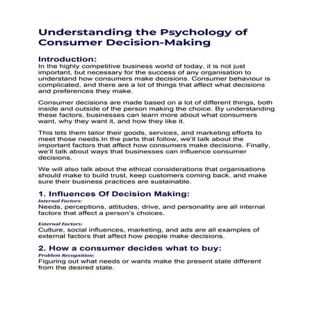 Understanding the Psychology of Consumer Decision.pdf