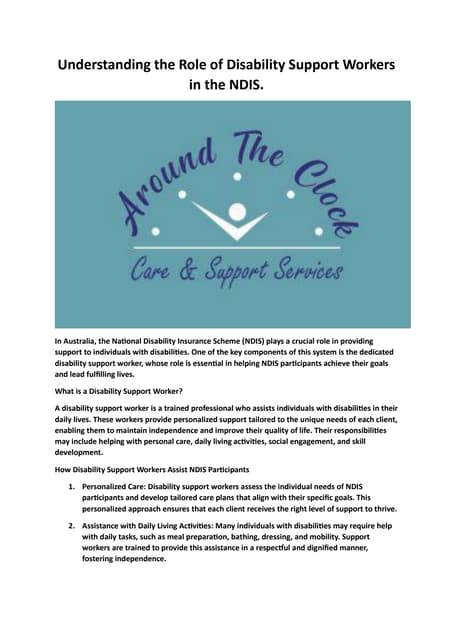 Understanding the Role of NDIS Occupational Therapy in Disability ...