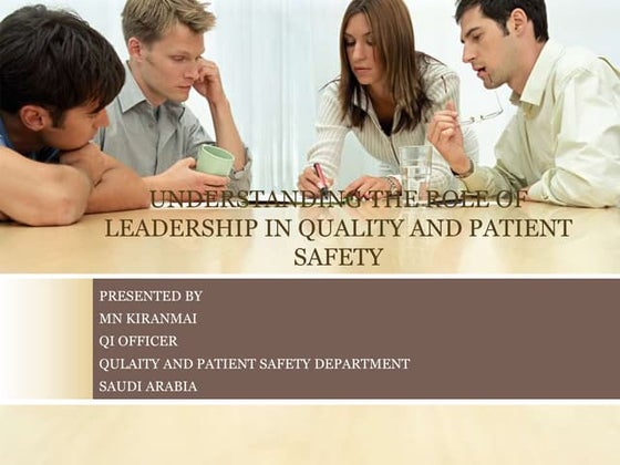 Leadership in healthcare | PPT