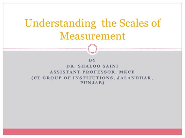 Understanding the Descriptive/ Diagnostic Research Design | PPTX