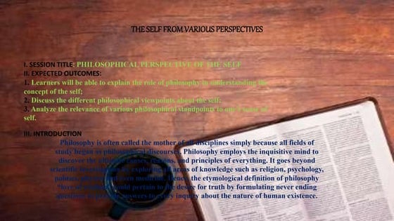 GEC 1 Understanding the Self (Module 1: A Philosophical Journey to ...