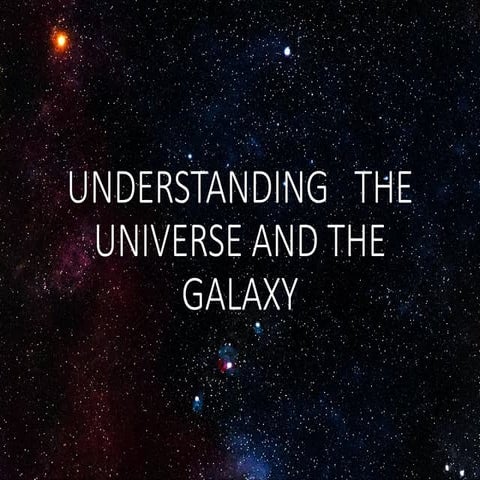 The universe | PPTX
