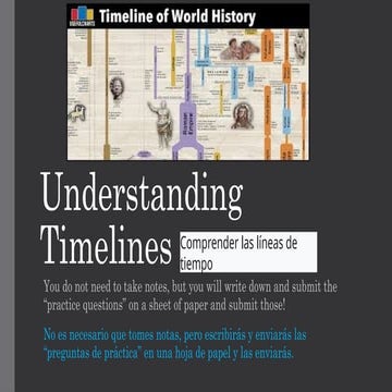 Understanding Timelines_2025 in English and Spanish | PPTX