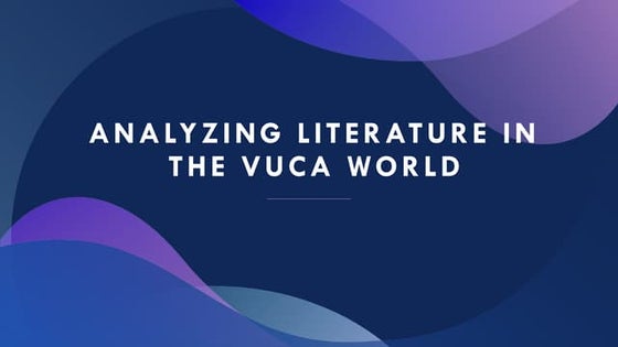 English 9 Analyze literature as a means of understanding unchanging ...