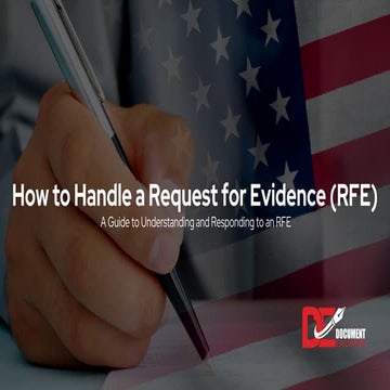 Understanding What is RFE and Its Importance | Document Evaluation | PDF