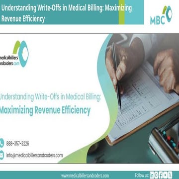 Understanding Write Offs in Medical Billing Maximizing Revenue ...