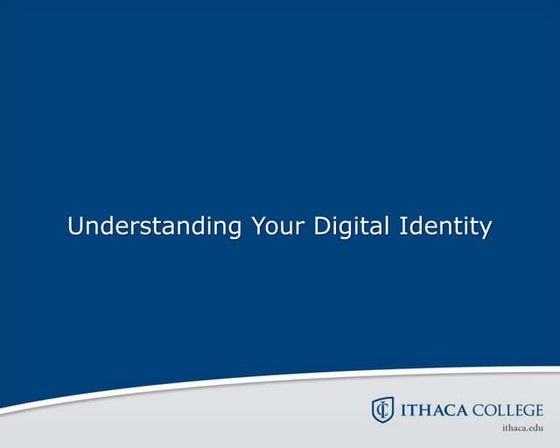 Your digital identity | PDF