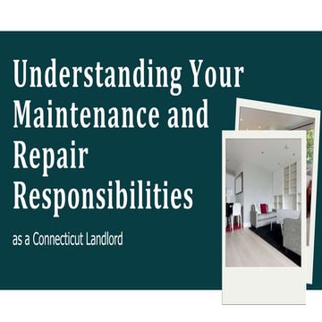 Know Your Rights: Connecticut Landlord's Maintenance and Repair ...