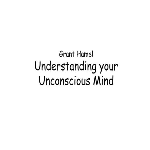 Unconscious Mind Quotes