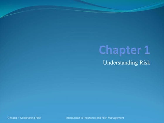 Introduction to risk management | PPT | Business Accounting & Finance ...