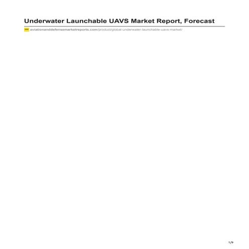 Unmanned Aerial Vehicle (UAV) Market.pptx