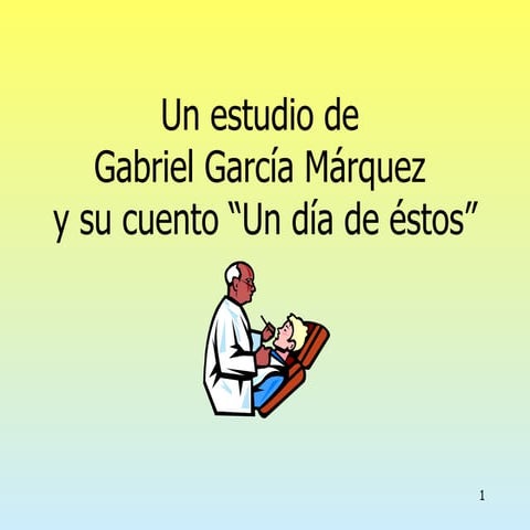 Un dia de estos | PPT