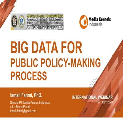 Big Data for Public Policy-Making Process | PDF
