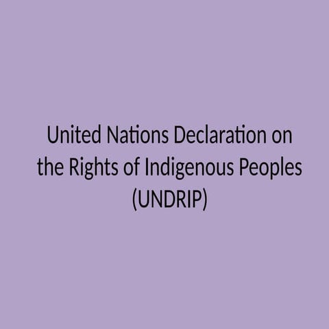 UNDRIP HUM11SHUDDNDKDJDJJDJJUTFFYYHHUUUHD | PPTX
