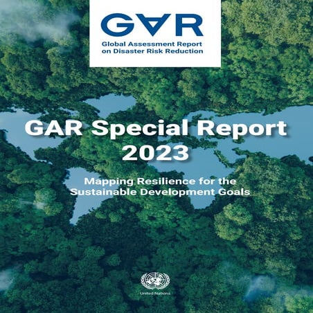 Global Assessment Report on Disaster Risk Reduction (GAR 2023) | PDF