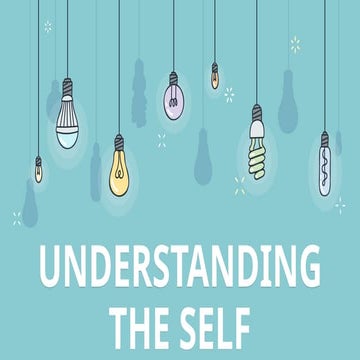 Understanding the self ‎ ‎ ‎ ‎ ‎ ‎ ‎ ‎ ‎ ‎ ‎ | PPT