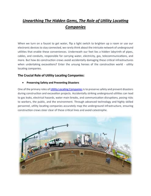 A Comprehensive Guide To Effective Utility Management.pptx | Civil ...