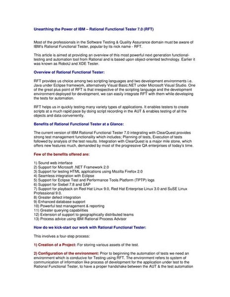 Rft Tutorial 5 How Do We Record Data Verification Point For Test Ob