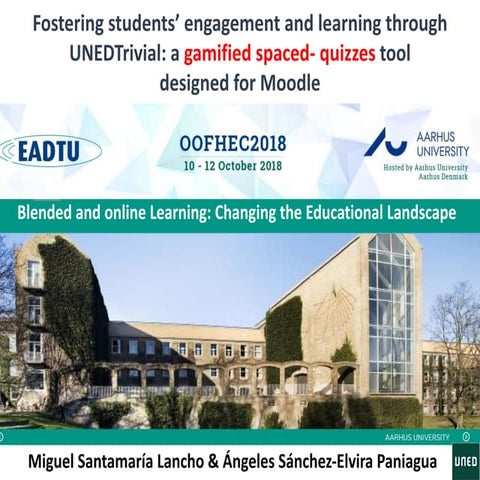 Fostering students’ engagement and learning through UNEDTrivial: a ...