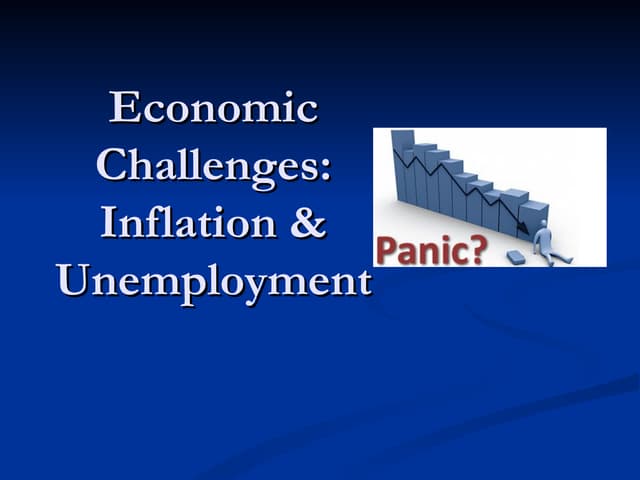 Macroeconomics: measuring inflation and unemployment | PPTX