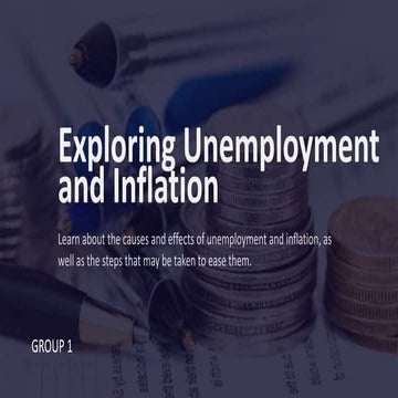 Exploring Unemployment and Inflation.pptx