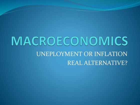 Ppt on unemployment | PPTX