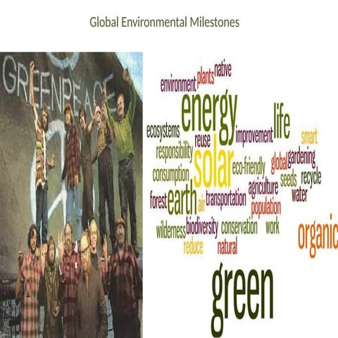 UN Environmental Conferences on Human Env | PPTX