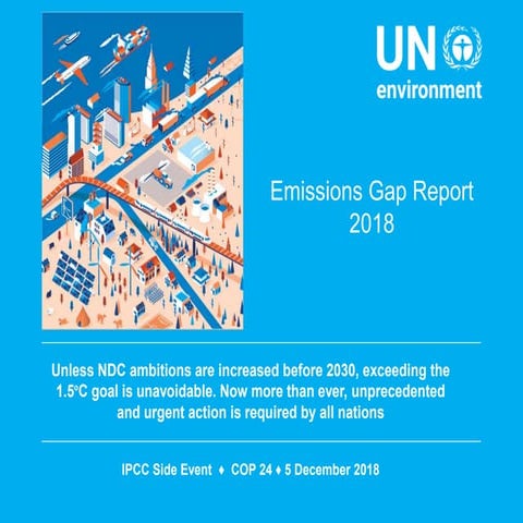 Side Event - Climate Science for Policy - Emissions Gap Report 2018 ...
